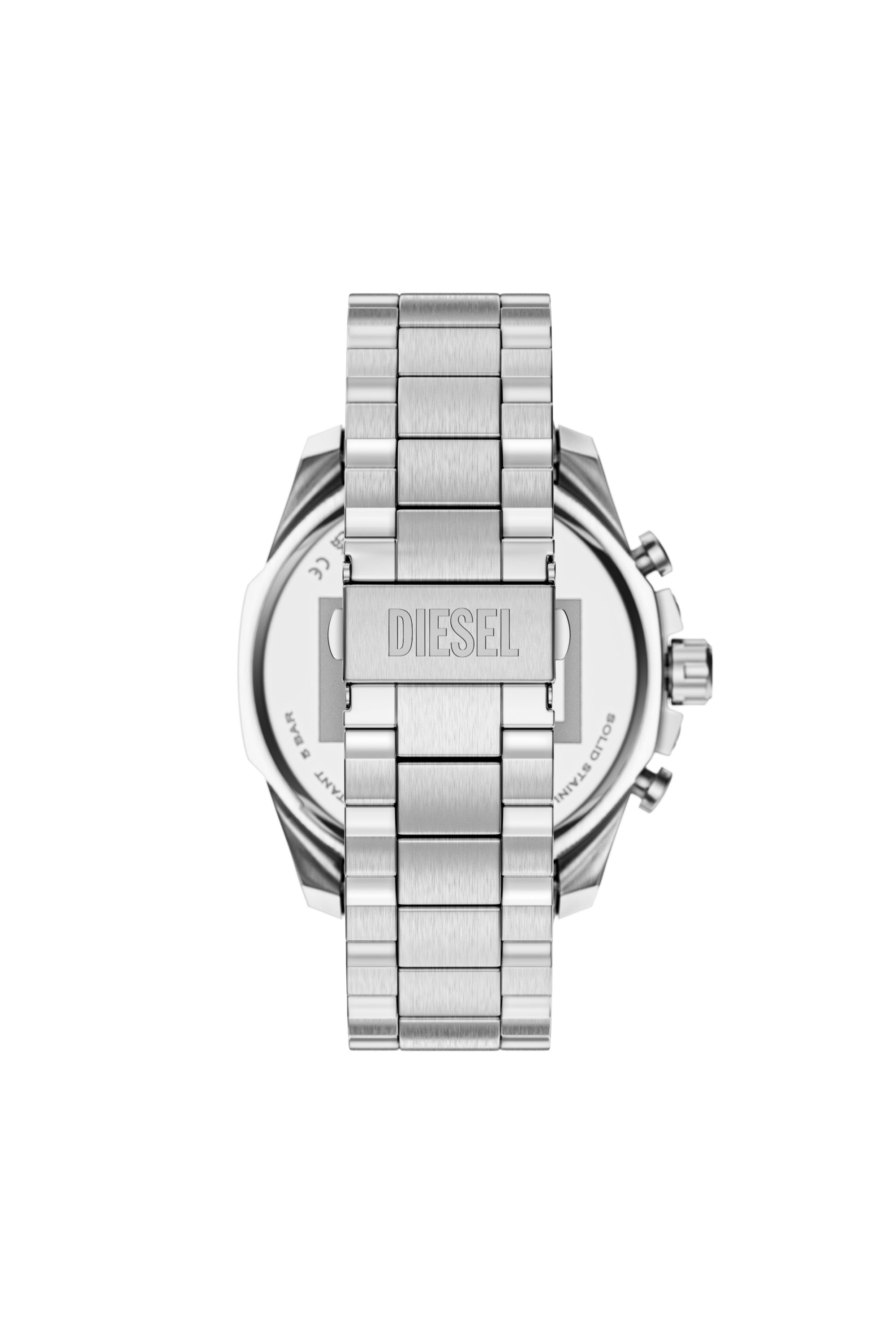 Mega Chief Slim Reloj de Acero Inoxidable Hombre | Plateado | Diesel